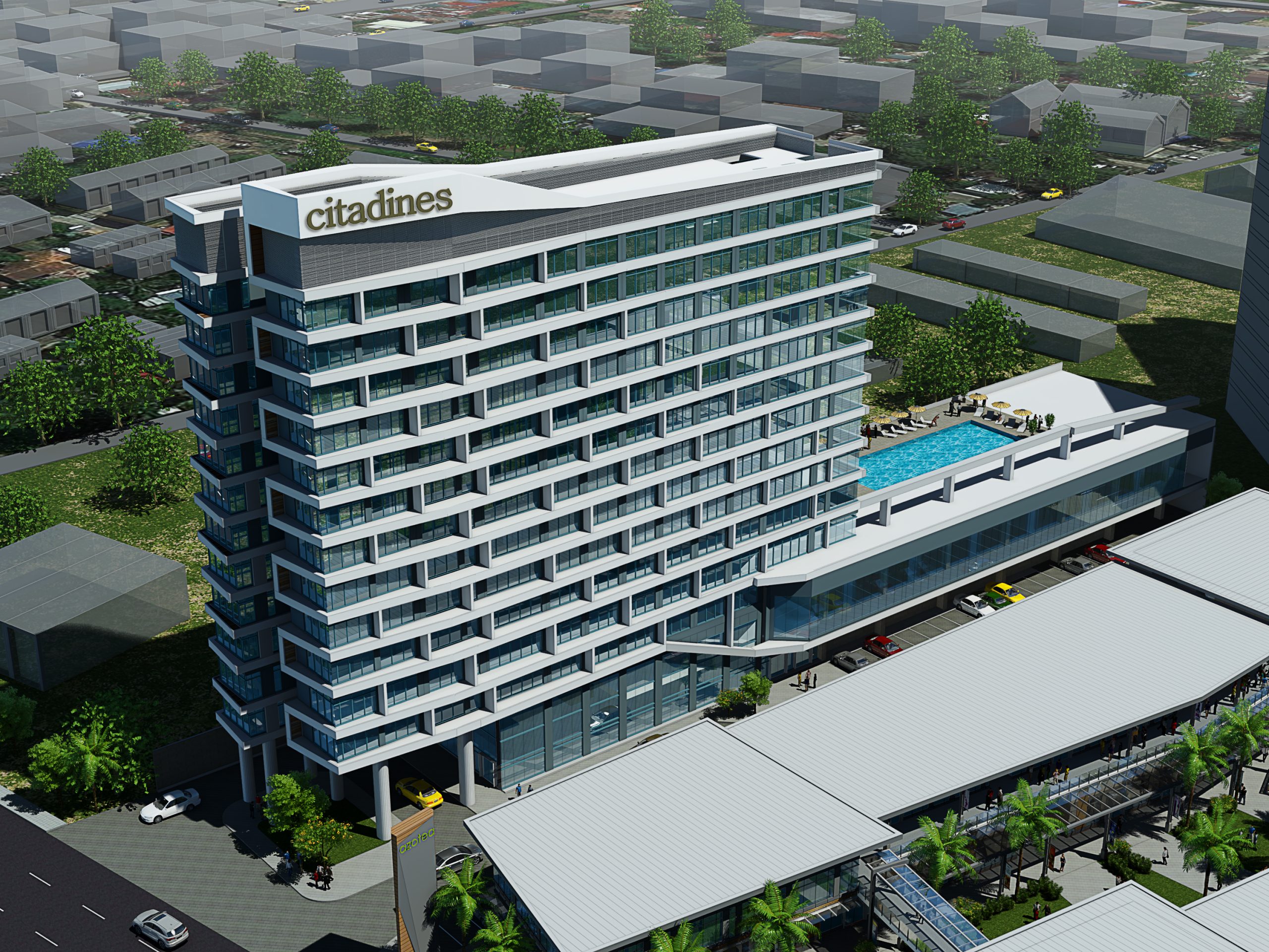 Citadines Hotel Residence — Southern Pine Construction